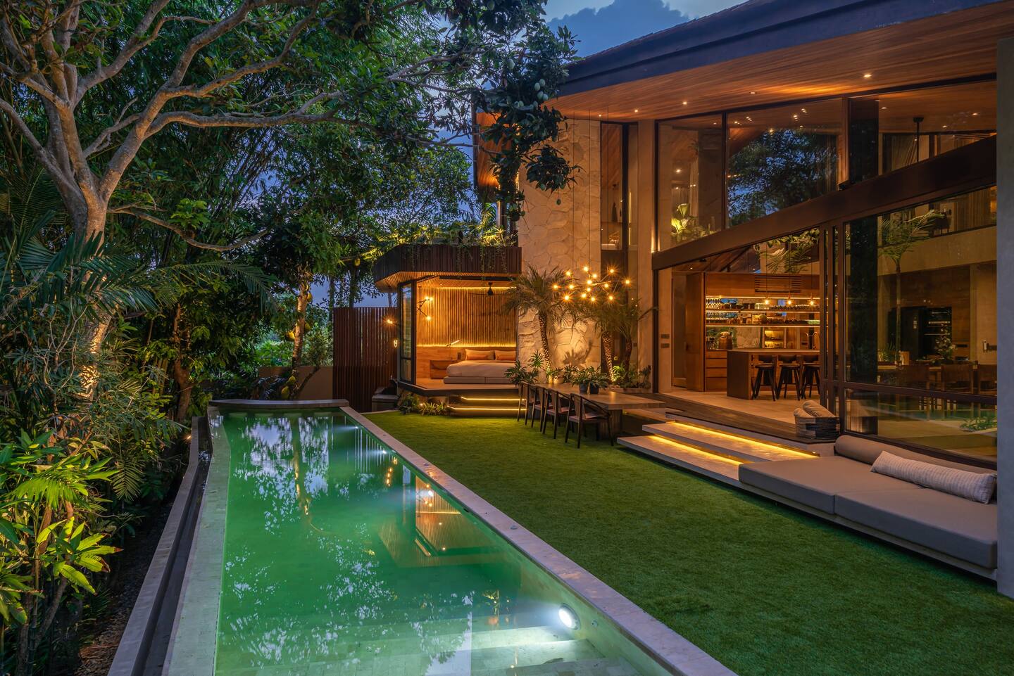 Villa House Terra: 5 Bedroom Villa in Pererenan for RENT